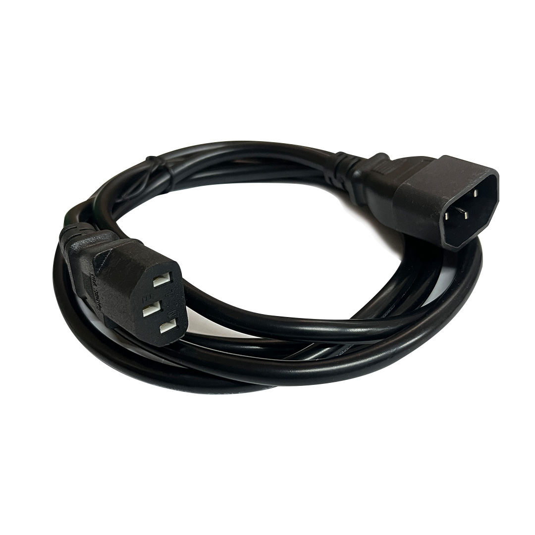 Cable Extensión de Poder C13 A C14 de 1,8 m – 0,75 mm UPS - Comercialgae